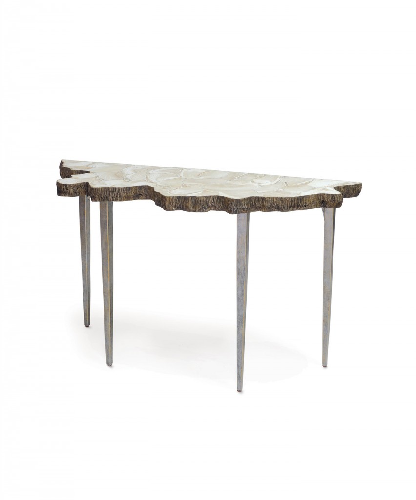 Fossilized Clam Console | Kurtz Collection